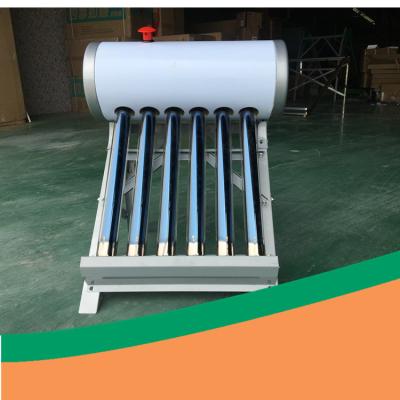 China White Evacuated Tube Solar Hot Water System 58mm 1800mm 6-50 Tubes 60-500L for sale