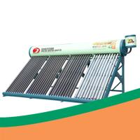 China Non Pressure Color Steel Rooftop Solar Water Heater 58mm 1800mm Vacuum Tubes 60-500L for sale