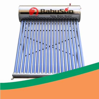 China 200L Stainless Steel Solar Water Heater Low Pressure 58mm 1800mm Vacuum Tubes for sale