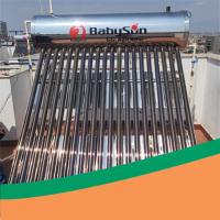 China Stainless Steel Thermosiphon Solar Water Heater 58mm x 1800mm Tubes 100L to 500L Capacity for sale