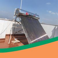 China Stainless Steel Integrated Solar Water Heater 58mm 1800mm Vacuum Tube 100L 200L Home Use for sale