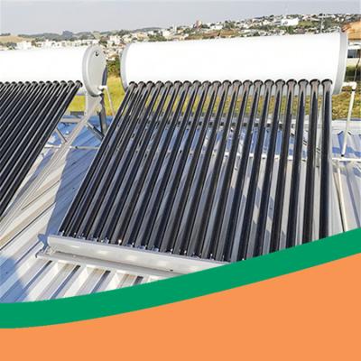 China High efficiency low pressure pvdf steel CE thermal solar water heater for sale