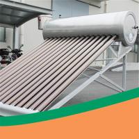 China Stainless Steel Thermal Solar Water Heater 58mm 1800mm Vacuum Tubes 100L to 500L for sale