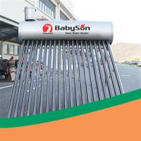 China All Stainless Steel 200L CE Solar Water Heater Low Pressure 58mm Vacuum Tubes for sale