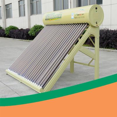 China Direct Passive ISO Solar Water Heater 58mm 1800mm Evacuated Tube Low Pressure Family Use for sale