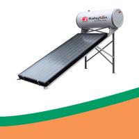 China 80L Small Solar Water Heater 304 Stainless Flat Panel Solar Collector for sale