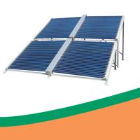 China Stainless Steel Solar Manifold Heat Pipe Evacuated Tube Solar Collector 58mm 1800mm for sale