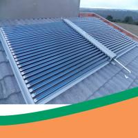 China 5000 Liter Vacuum Tube Solar Collector Evacuated Tube Solar Hot Water System 58mm 1800mm for sale
