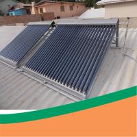 China Vertical 20 Tube Vacuum Tube Solar Collector 58mm x 1800mm for Pool Heating for sale