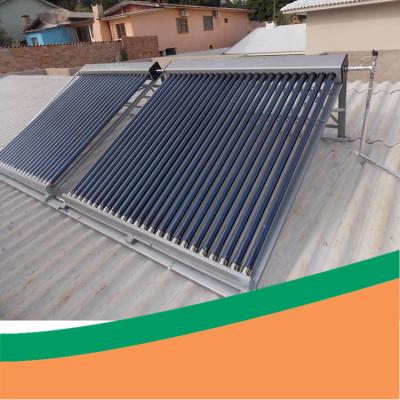 China Vertical 20 Tube Vacuum Tube Solar Collector 58mm x 1800mm for Pool Heating for sale