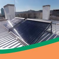China Rooftop Vacuum Tube Solar Collector 58mm 1800mm for Above Ground Pool Heating for sale