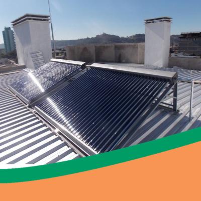 China Rooftop Vacuum Tube Solar Collector 58mm 1800mm for Above Ground Pool Heating for sale
