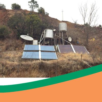 China Stainless Steel Swimming Pool Solar Heater 30 40 50 Tubes CE Approved 58mm 1800mm for sale