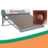 China Pre Heated Heat Exchanger 300L Solar Water Heater Assistant Tank with 58mm 1800mm Vacuum Tubes for sale