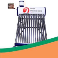China 10 Person 500L 304SS Flat Roof Solar Water Heater with 58mm 1800mm Vacuum Tubes for sale