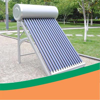 China ISO Thermosyphon Solar Water Heater 58mm 1800mm Vacuum Tube 100L to 500L for sale