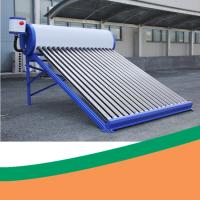 China Solar Water Heater 58mm 1800mm Vacuum Tube 100L 200L for Peru Termas Solares for sale