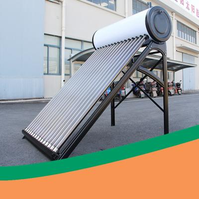 China Non-Pressurized Solar Water Heater 58mm 1800mm Vacuum Tube 100L 200L for sale