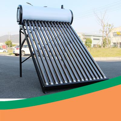 China Unpressurized Non Welding Domestic Solar Water Heater 58mm 1800mm Tubes 200L 4 Person for sale