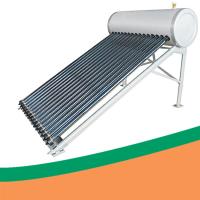China Compact High Pressure Solar Water Heater 150L 15 Tubes 58mm 1800mm Heat Pipe for sale
