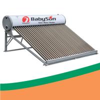 China Thermosiphon Solar Water Heater 58mm 1800mm Vacuum Tube 100L to 500L Long Warranty Argentina for sale