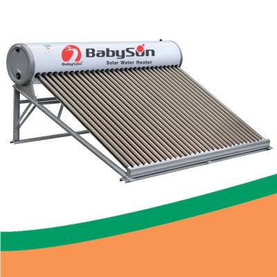China Thermosiphon Solar Water Heater 58mm 1800mm Vacuum Tube 100L to 500L Long Warranty Argentina for sale
