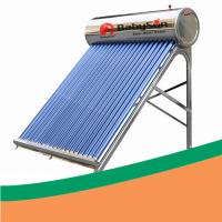 China Non Pressure Solar Water Heater 180L 58mm Vacuum Tube Compact Energy Saving for sale