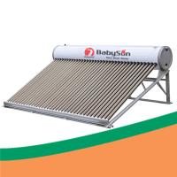 China Galvanized Steel Solar Water Heater 200L Thermosiphon System with 58mm Vacuum Tubes for sale