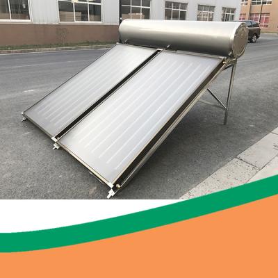 China 304SS 240L Flat Panel Solar Water Heater Most Efficient Solar Thermal Collectors for sale