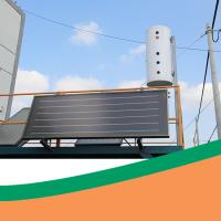 China 120L Separated Pressurized Balcony Flat Plate Solar Geyser for sale