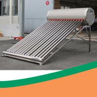 China SUS304 Stainless Steel Low Pressure Solar Water Heater 100L 10 Tube Non-Welding for sale