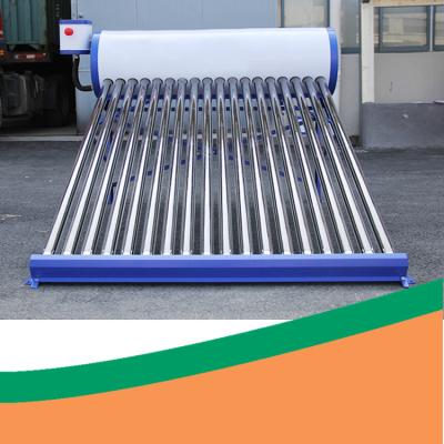 China 240L 360L Integrative Solar Water Heater for Swimming Pool 58mm 1800mm Vacuum Tubes for sale