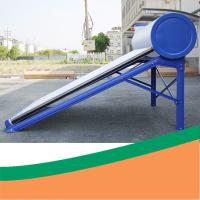China 58mm 1800mm Vacuum Tube Wall Mounted Solar Water Heater Thermosyphon Three Target 60L to 500L for sale