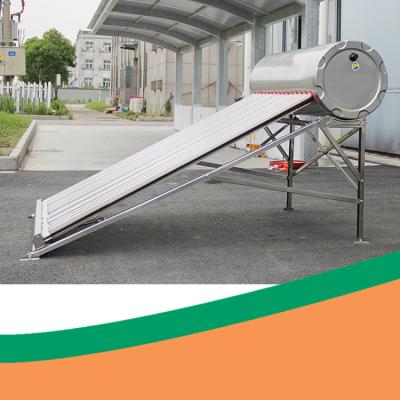 China 50 Tube INMETRO Low Pressure Solar Water Heater 500L for Hotel Bath Project for sale