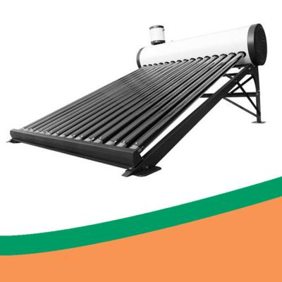 China Low Pressure 250L Solar Water Geyser with Black Tank Cover 58mm 1800mm Tubes for sale