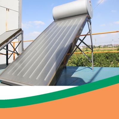 China INMETRO Flat Plate Solar Collector High Pressurized Solar Water Heater 2000x1000mm 80mm for sale
