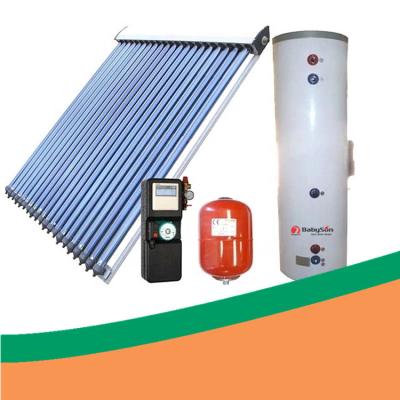 China Flat Plate Copper Pipe Solar Collector for sale