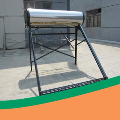 China Antifreeze Copper Heat Pipe Solar Water Heater 30 Tube 58mm 1800mm for 6 Person for sale