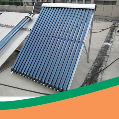 China Portable 25 Tube Red Copper U Pipe Solar Collector 250L Pressurized Water Heater for sale