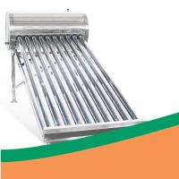 China Low Pressure 100L Stainless Steel Solar Water Heater with INMETRO Certificate for sale