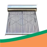 China SUS304 Stainless Steel 100L Vacuum Tube Solar Water Heater Non Welding Low Pressure for sale