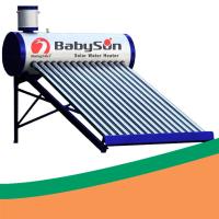 China Pre Heated Vacuum Tube Solar Hot Water Heater System Non Welding for sale