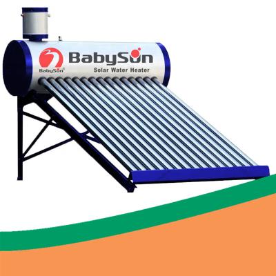 China Pre Heated Vacuum Tube Solar Hot Water Heater System Non Welding for sale