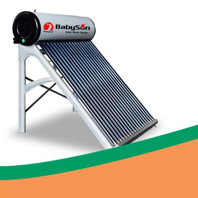 China BABYSUN 100L Vacuum Tube Solar Water Heater 58mm 1800mm Non Pressure INMETRO for sale