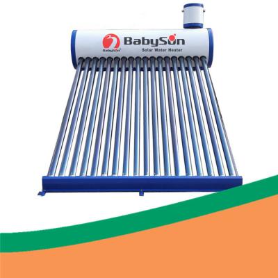 China 300Liter Low Pressure Solar Water Heater 45 Degree Bracket Angle for sale