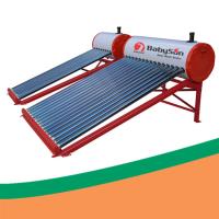 China Non Welding Residential Solar Water Heater 58mm 1800mm Vacuum Tubes 100L to 500L for sale
