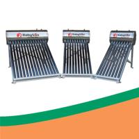 China Non Pressurized Rooftop Solar Water Heater SUS304 Tank 58mm 1800mm Tubes for sale