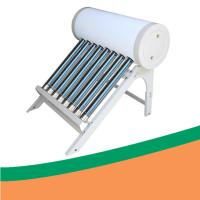 China INMETRO Vacuum Tube Solar Water Heater Galvanized Steel 6 Tubes 200L for sale