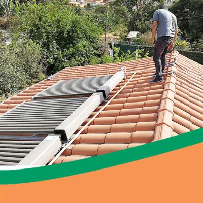 China SUS304 Project Solar Water Heater For Pool 27 Degree Bracket Angle for sale