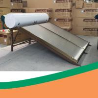 China Food Grade SUS 304 Stainless Steel Compact Flat Plate Solar Water Heater 200L 2.0m2 for sale
